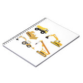 Construction Trucks Notebook | Zazzle