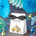 Construction Trucks Simple Thank You Note Idea Favor Boxes | Zazzle