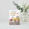 Construction Valentine's Day Card for Kids | Zazzle