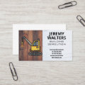 Construction Vehicle | Building Demolition Business Card | Zazzle