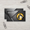Construction Vehicle | Heavy Machinery Business Card | Zazzle