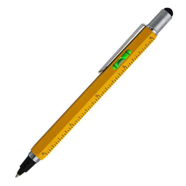 Construction Yellow 9 Tools in One Inkball Pen | Zazzle