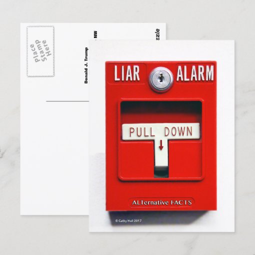 Contact Donald J. Trump Fire Trump Postcard | Zazzle