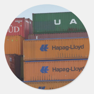 Shipping Container Stickers | Zazzle