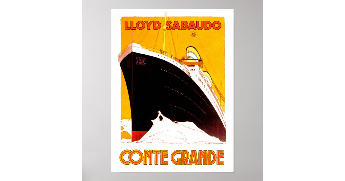 Conte Grande Poster | Zazzle
