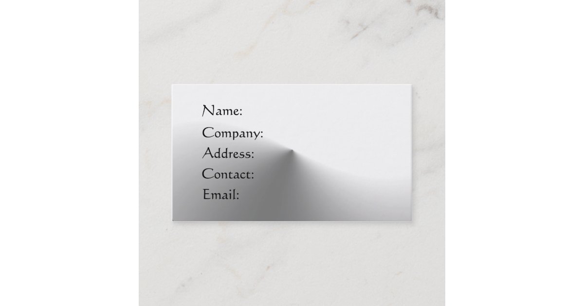 Contemporary Business Card | Zazzle