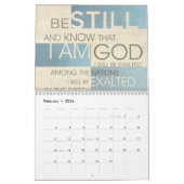 Contemporary Scripture Art Calendar | Zazzle