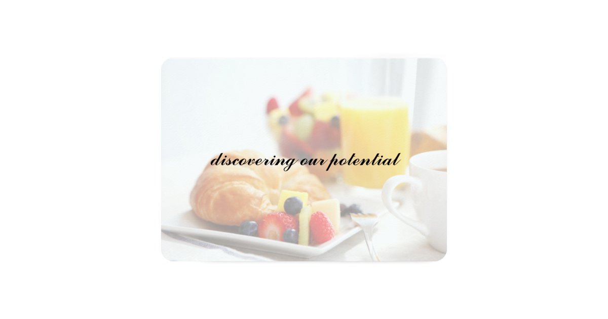 continental breakfast meeting invitation | Zazzle