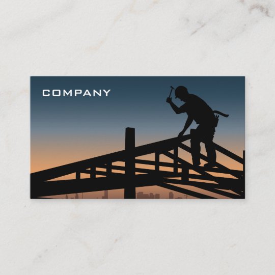 Contractor Business Card | Zazzle.com