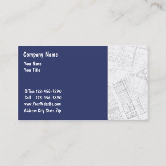 Contractor Business Cards | Zazzle.com