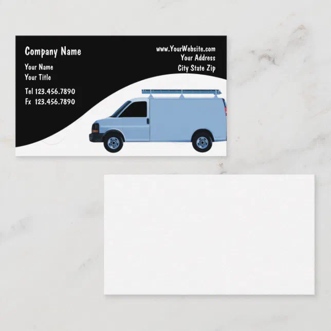 Contractor Business Cards | Zazzle