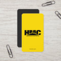 Contractor Construction Builder Carpenter yellow Business Card | Zazzle