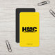 Contractor Construction Builder Carpenter yellow Business Card | Zazzle