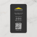 Contractor Construction Builder Carpenter yellow Business Card | Zazzle