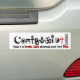 Contradict - updated bumper sticker design :) | Zazzle