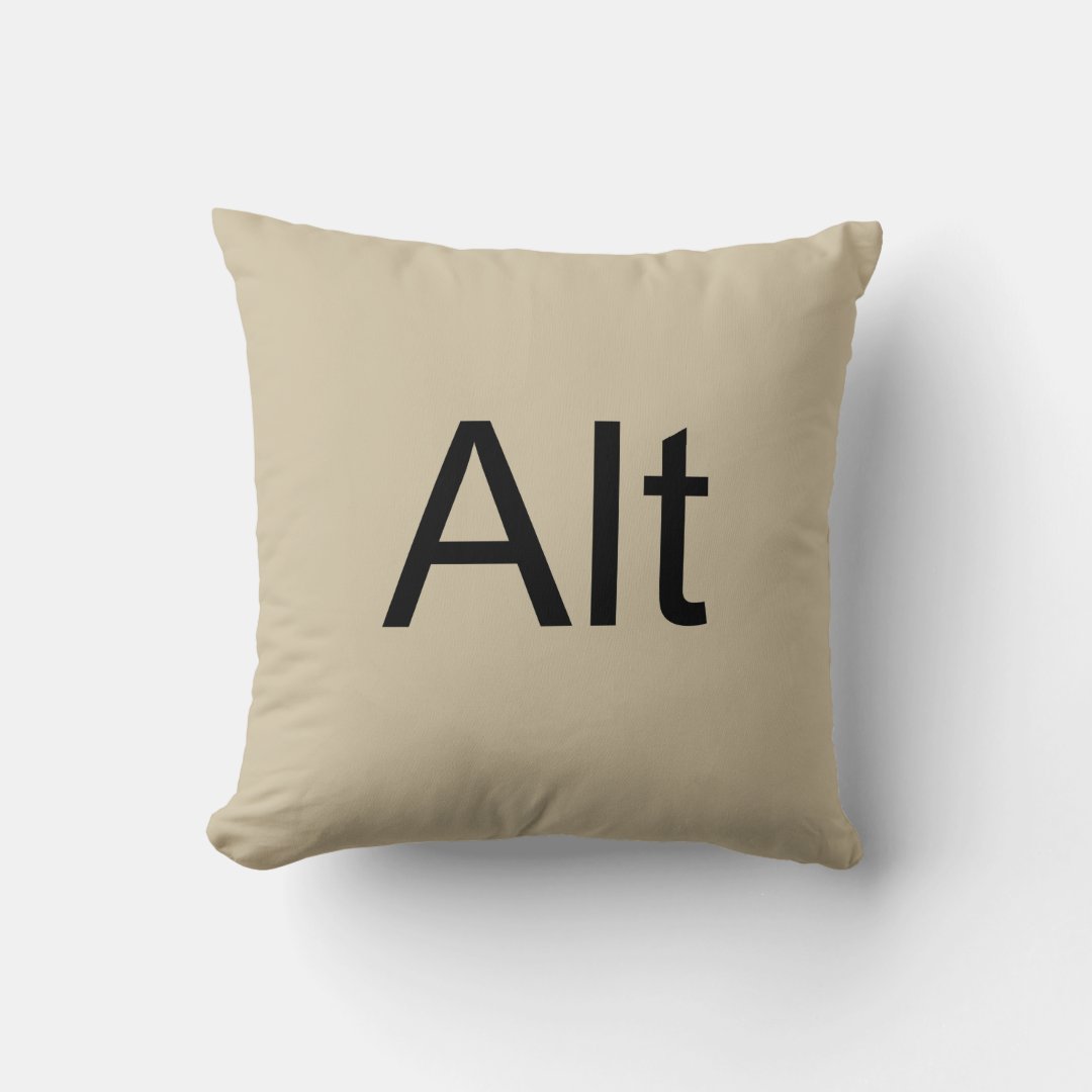 Control Alt Delete (Ctrl Alt Del) Pillow | Zazzle