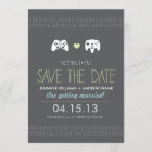 Video Game Save the Date Invite, Blue | Zazzle.com