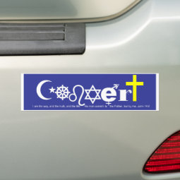 Convert Bumper Sticker | Zazzle