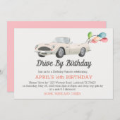 Convertible Birthday Drive By Invitation | Zazzle