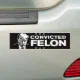 Convicted Felon Anti-Trump Bumper Sticker | Zazzle