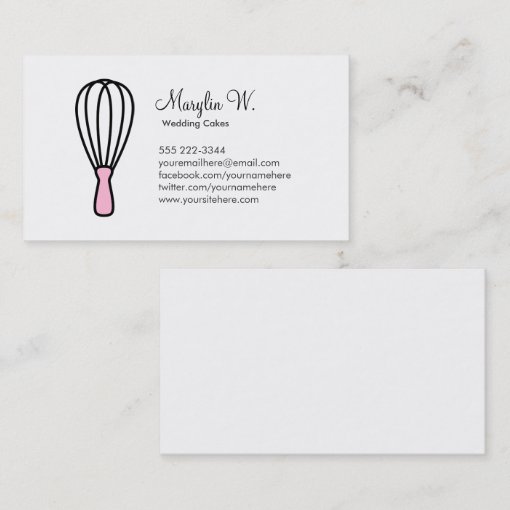 Cook Business Card | Zazzle