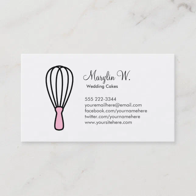 Cook Business Card | Zazzle