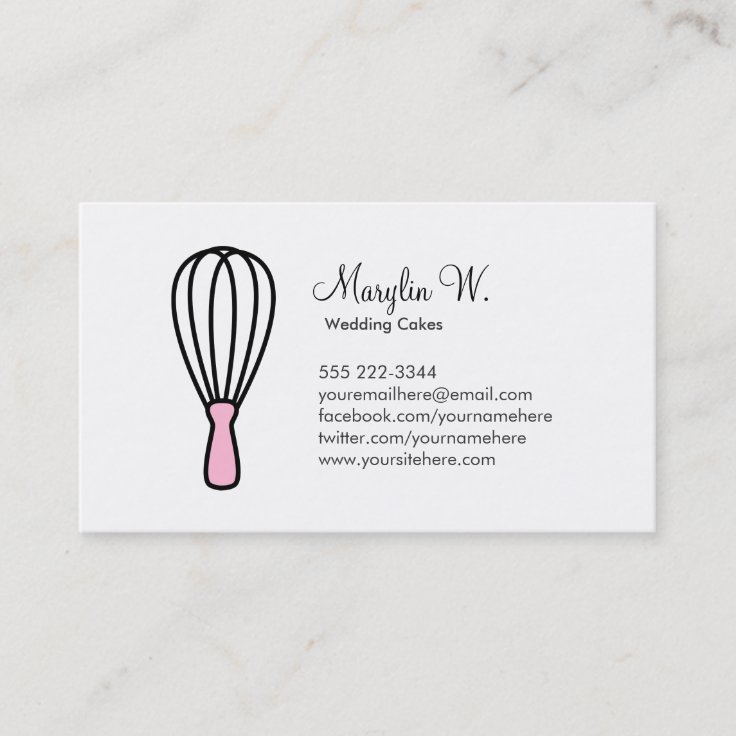 Cook Business Card | Zazzle