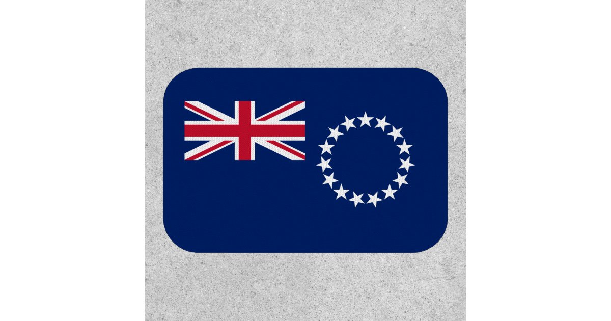 Cook Islands Flag Patch | Zazzle
