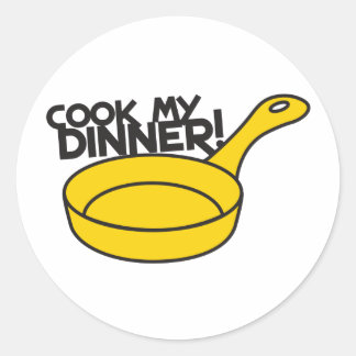 Frying Pan Stickers | Zazzle