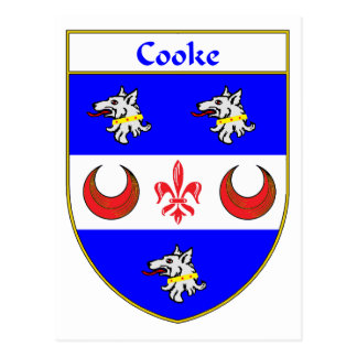 Cook Family Crest Postcards | Zazzle