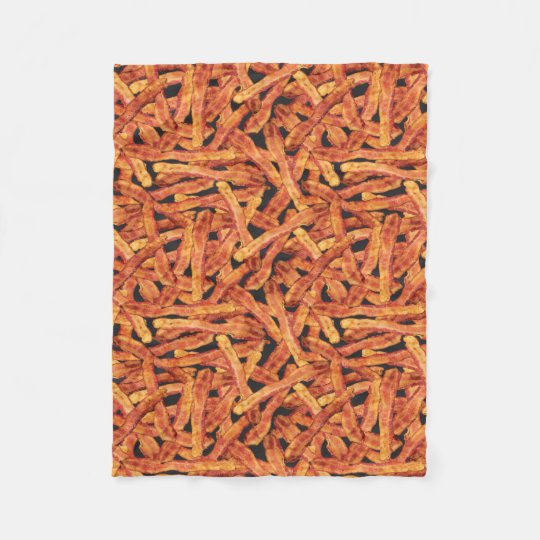 Cooked Bacon Throw Blanket | Zazzle.com