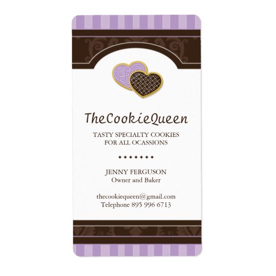 Cookie Bakery Labels | Zazzle.com