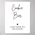 Cookie Bar Sign | Wedding Cookie Table Sign | Zazzle