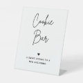 Cookie Bar Sign | Wedding Cookie Table Sign | Zazzle