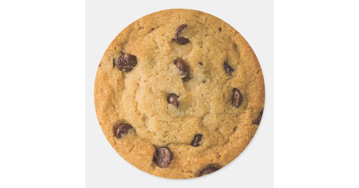 Cookie Classic Round Sticker | Zazzle