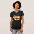 COOKIE DUSTER Mustache Humor Cartoon Cat T-Shirt | Zazzle