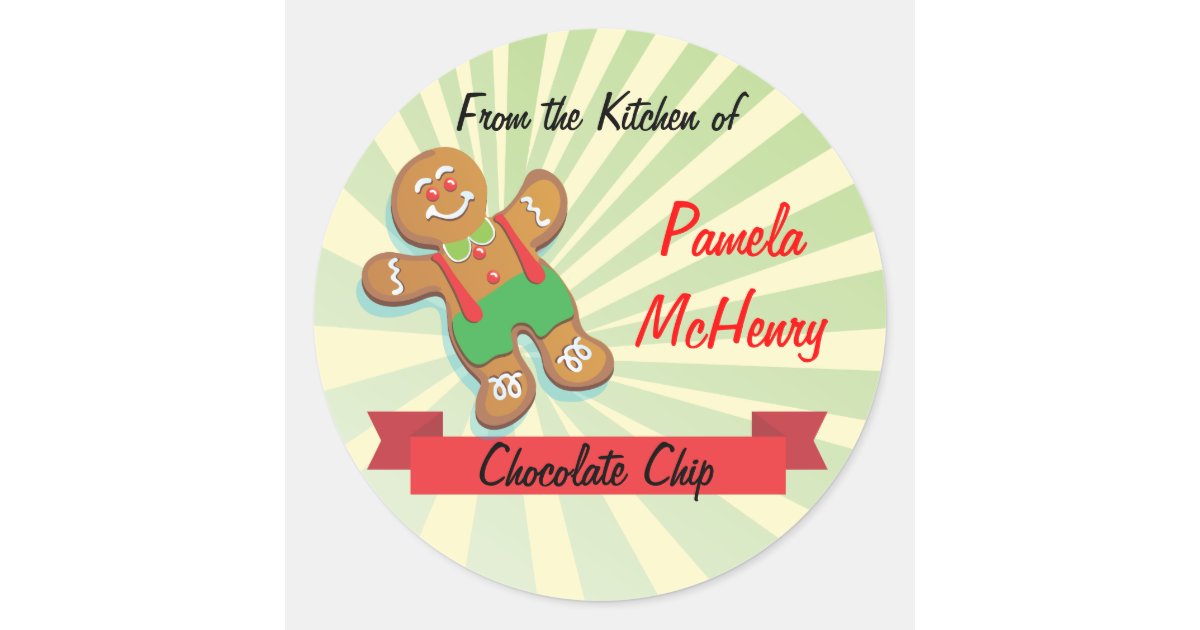 Cookie Exchange Bake Sale Labels | Zazzle