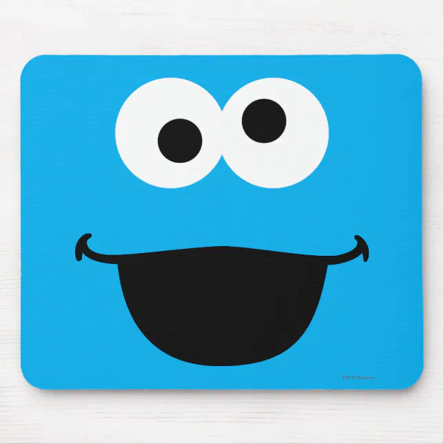 Cookie Face Art Mouse Pad | Zazzle