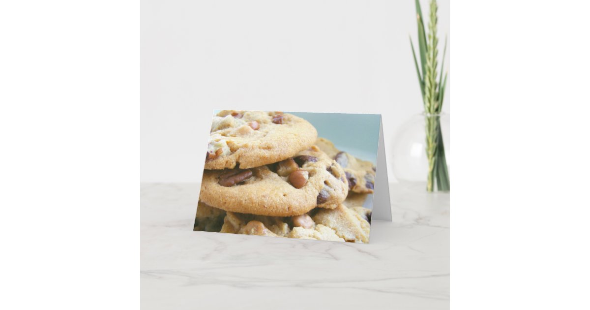 Cookie Greeting Card 001 | Zazzle