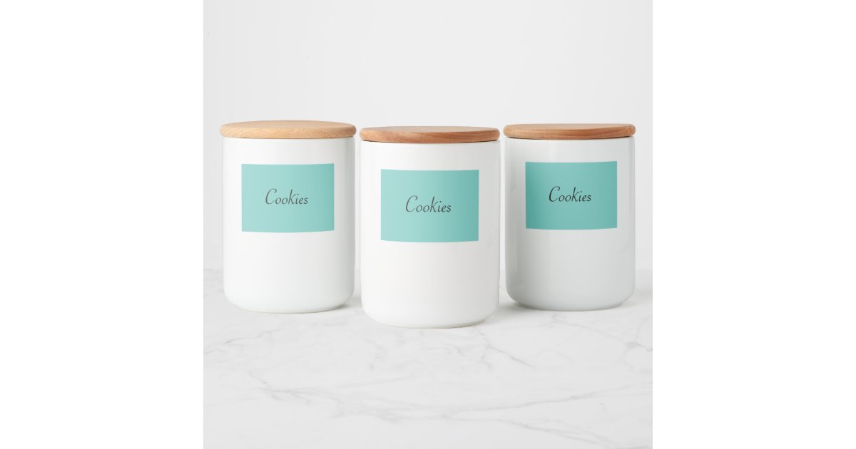 Cookie Jar Labels | Zazzle