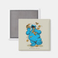 Cookie Monster Crazy Cookies Magnet | Zazzle