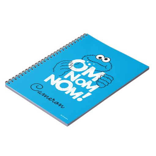Cookie Monster | Om Nom Nom! Notebook | Zazzle