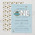 Cookie Monster | One Tough Cookie Birthday Invitation | Zazzle