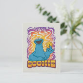 Cookie Monster | Psychedelic Postcard | Zazzle