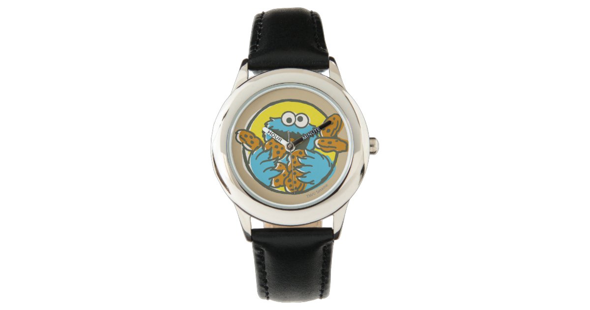 Cookie Monster Retro Watch | Zazzle