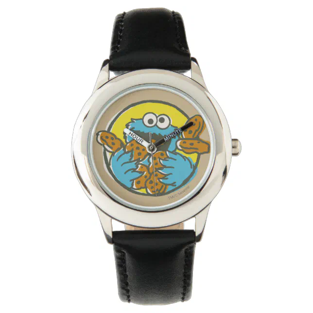 Cookie Monster Retro Watch | Zazzle
