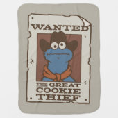 Cookie Monster | Wanted Poster Baby Blanket | Zazzle