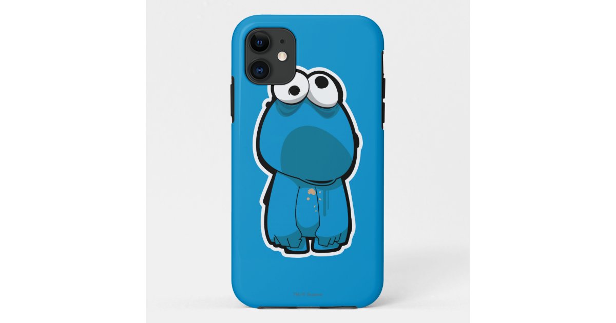 Cookie Monster Zombie Case-Mate iPhone Case | Zazzle