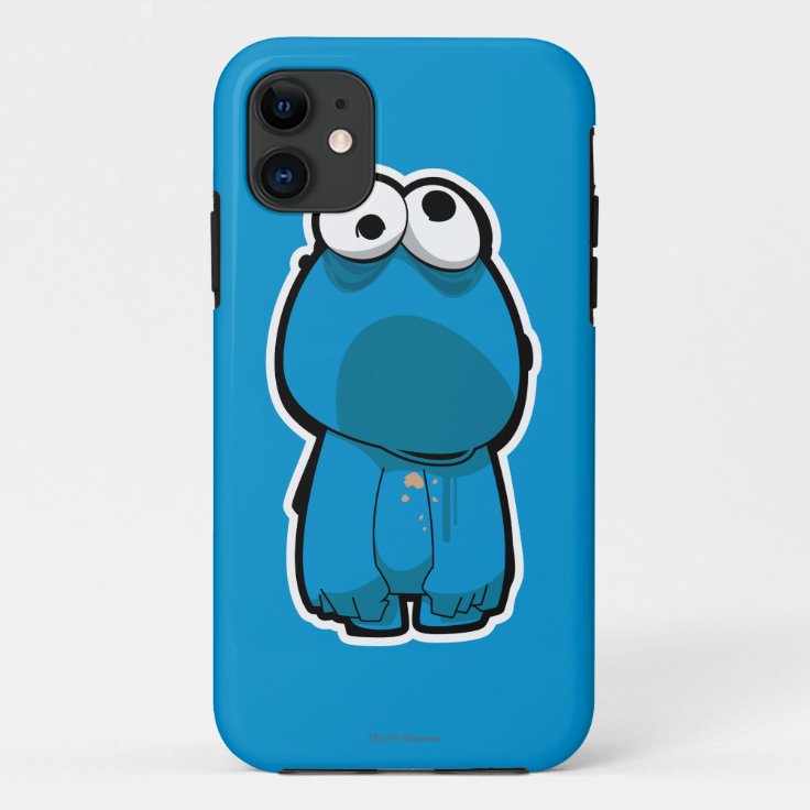 Cookie Monster Zombie Case-Mate iPhone Case | Zazzle