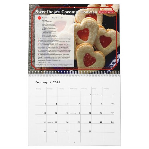 Cookie of the Month Calendar | Zazzle